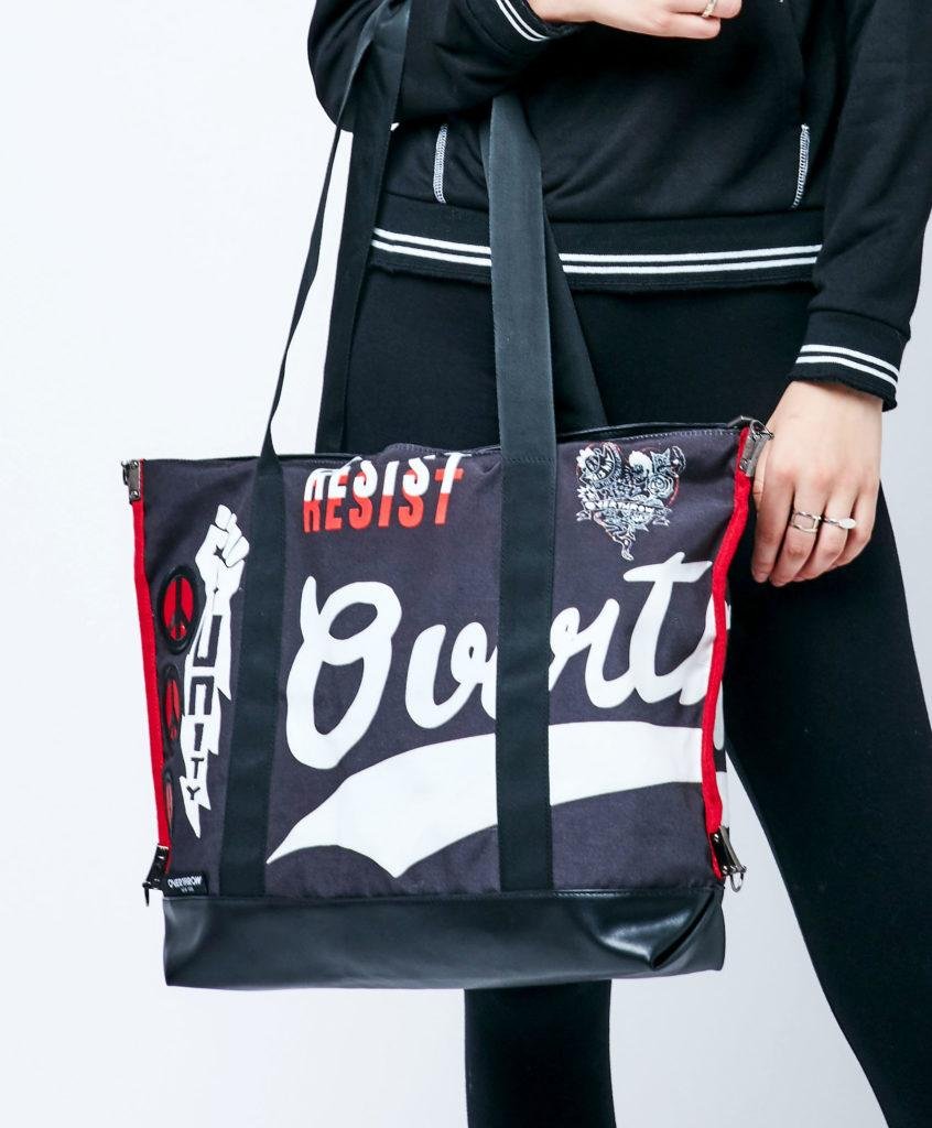 RESIST & UNITY TOTE BAG – OVERTHROW